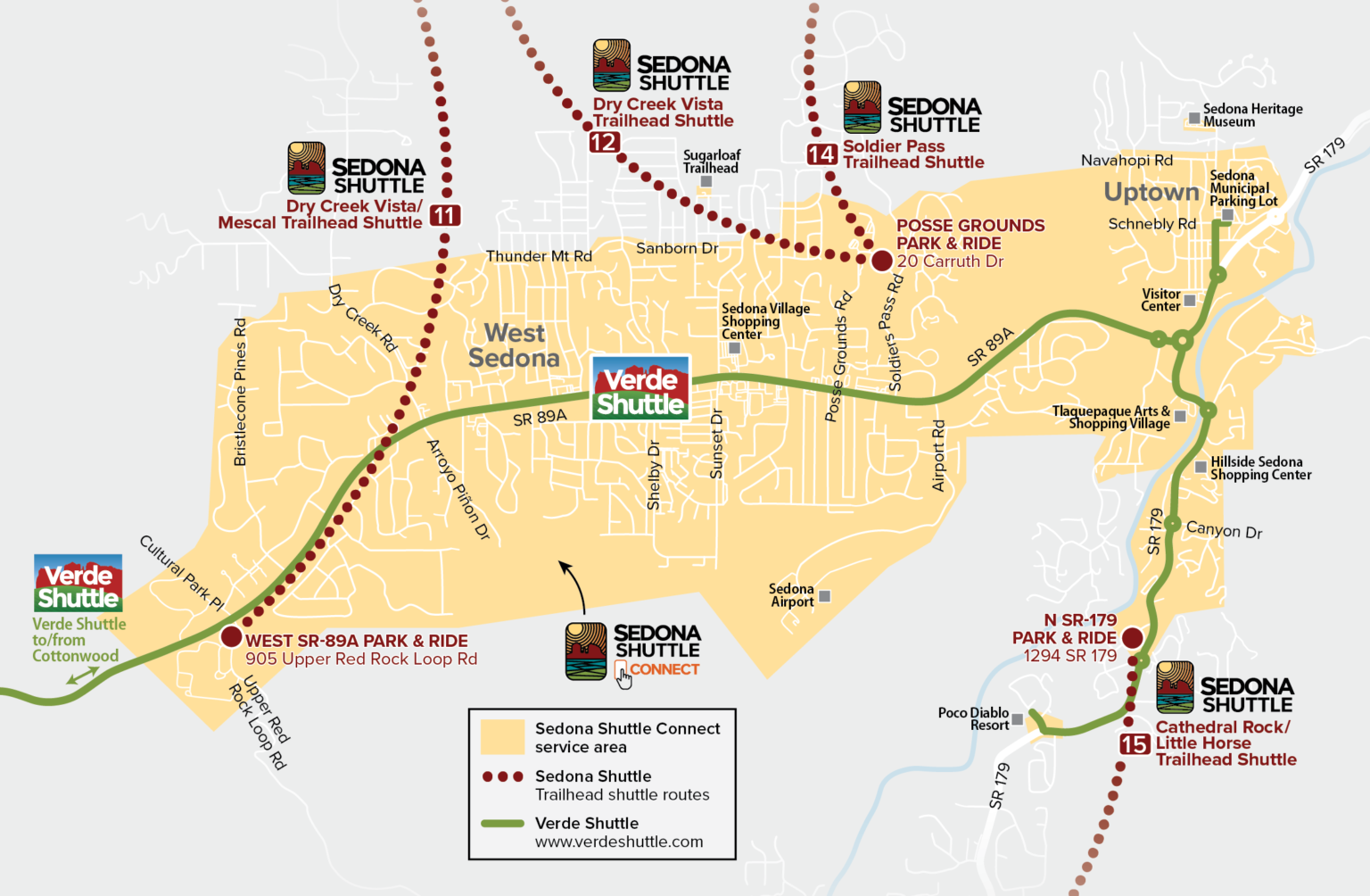 FAQ - Sedona Shuttle