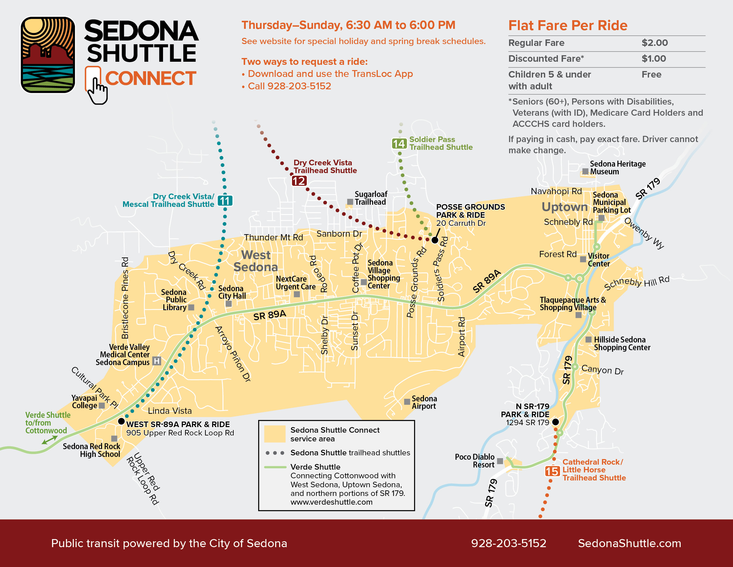 Sedona Shuttle Connect - Sedona Shuttle